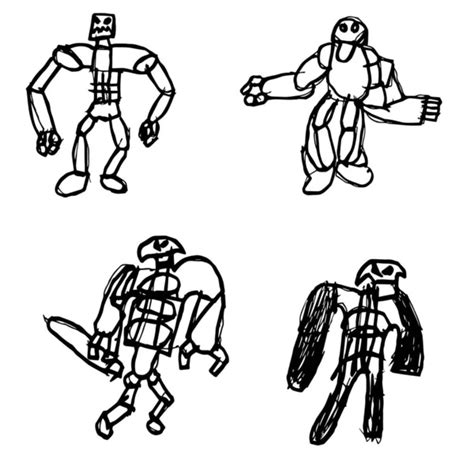 Detail Gambar Sketsa Robot Koleksi Nomer 43
