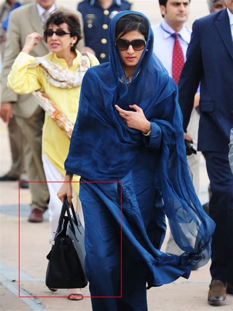 Hina Rabbani Khar Bag