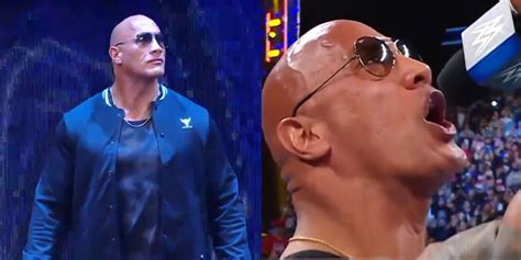 The Rock Gets Electrifying Response During Return To Wwe On Smackdown