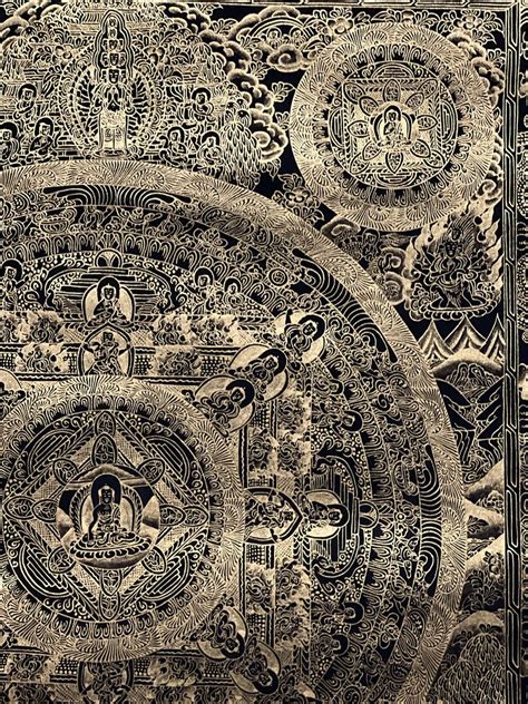 Buddha Life Bhavacakra Bhavachakra Wheel Of Life Mandala Etsy