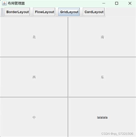 java之布局管理 CSDN博客