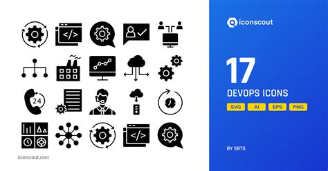 Devops Icon Pack 17 Free Download Design Development Icons IconScout