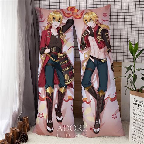Genshin Impact Klee Dakimakura Cover Anime Body Pillow Side Printed