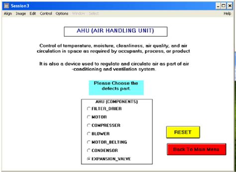 a fault diagnosis expert system for air handling unit ahu download