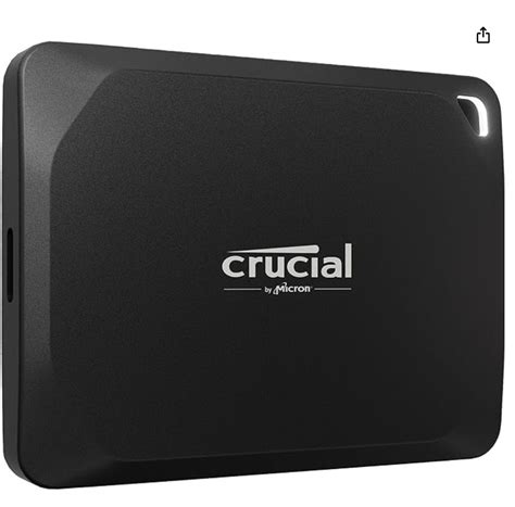 Crucial X Pro Tb Portable Ssd Up To Mb S Read Mb S Write Water And Dust