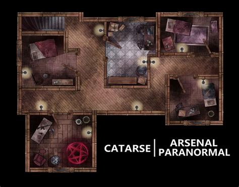 Arsenal Paranormal On X Rpg Map Arte Mapas Rpg De Tabuleiro