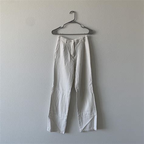 Linen Pants Brand Brandy Melville Size One Size Depop