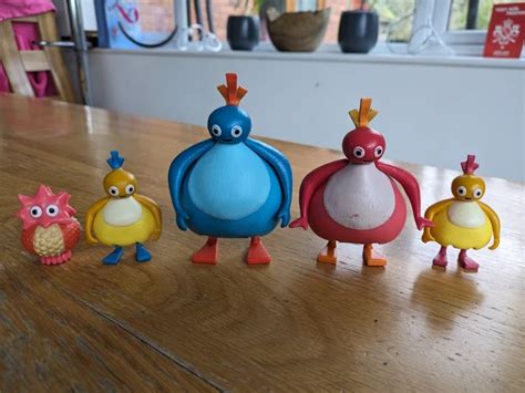 Cbeebies Twirlywoos Figures Full Set Including Peekaboo £12 50