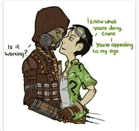 Guys Hear Me Out What If Scarecrow And Riddler Had Hot Gay