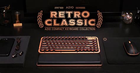 RCK Keyboard Mouse Nostalgic Design For Modern Lifestyle