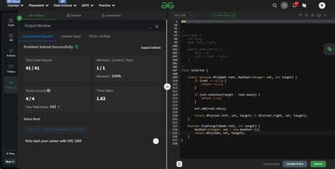 kunal on linkedin day91 gfg160 geekstreak2024 gfg160 java dsa codingjourney dsa…