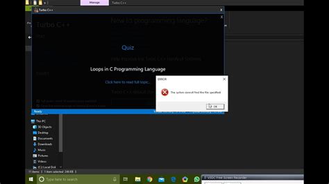 How To Fix The System Cannot Find The File Specified 100 Solveturboc