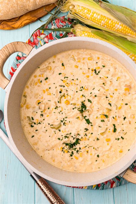 Chicken Corn Chowder Recipe • Bread Booze Bacon