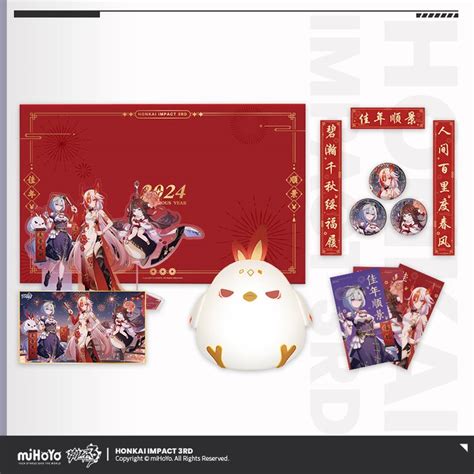 Griseo Fu Hua Book Of Fuxi 2024 Happy New Year Gift Box Honkai