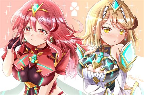 Pyra And Mythra Swapped Hairstyles Scrolller