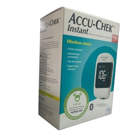 Accu Chek Instant Glucometer For Hospital Number Of Test Strips 10 At ₹ 1040 Box In Surat