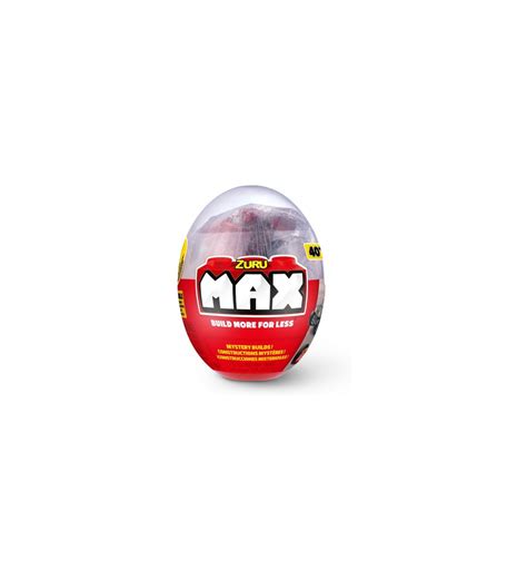 Zuru Zuru Max Build Egg Capsule 40 Bricks Cdu 16 Size One Size