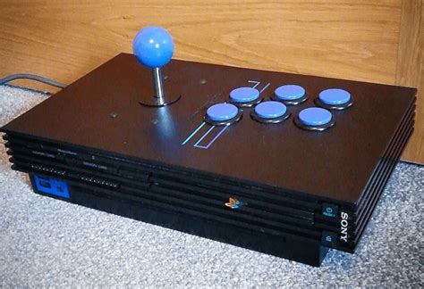 You Guys Seemed To Like My Ps3 Derived Stick Heres My 8way 6 Button Ps2 Stick All Sanwa Parts