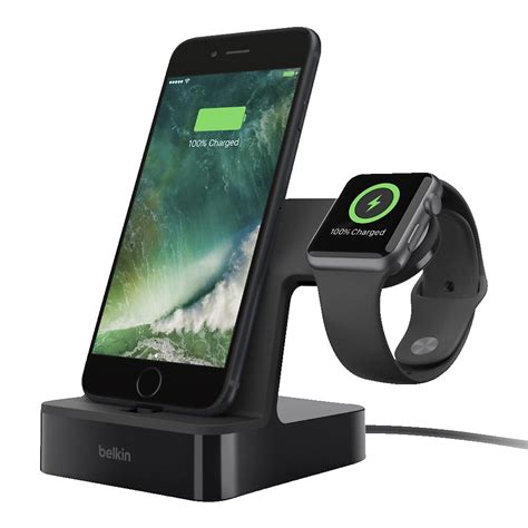 Laddstation för iPhone och Apple Watch Belkin PowerHouse Clas Ohlson
