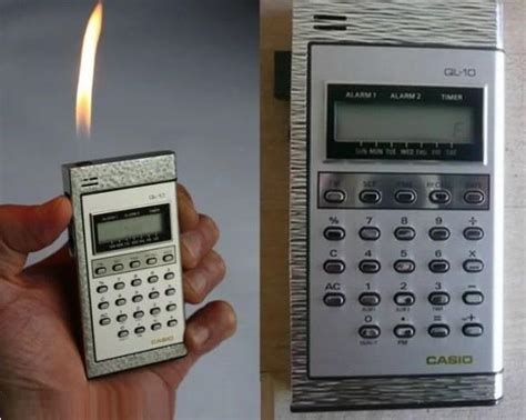 Casio Calculator Clock Lighter R Calculators