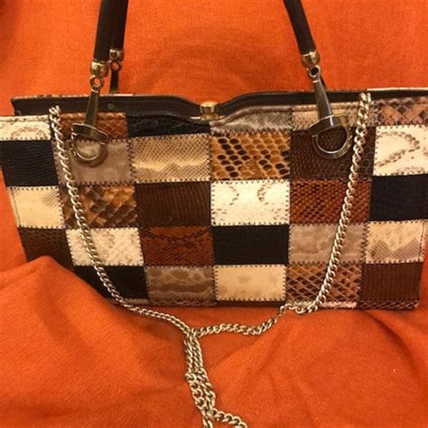 Patchwork Handbag Etsy