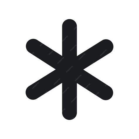 Premium Vector Asterisk Icon Set Password Or Passcode Asterisk Sign