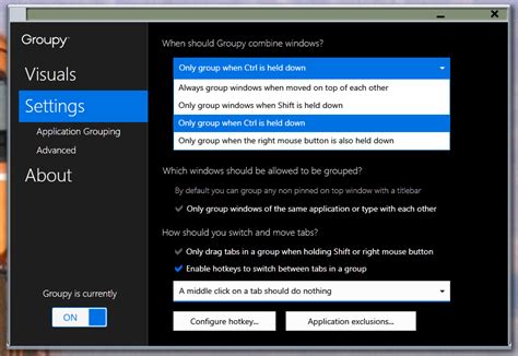 windows window management conventions middle click maximize