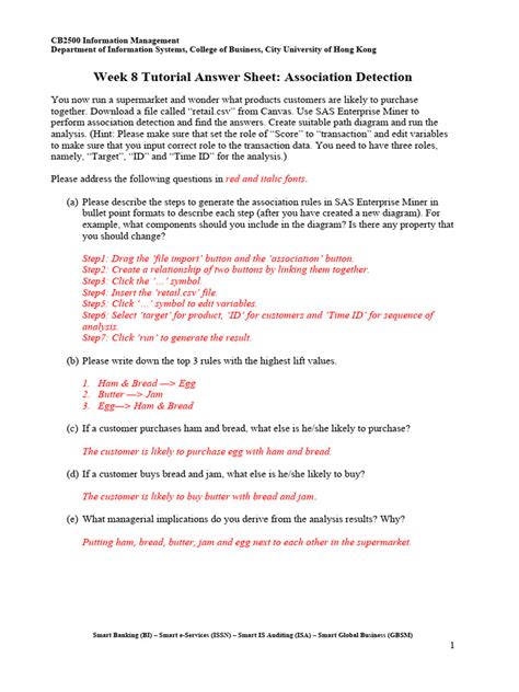 Cb2500 Association Detection Pdf