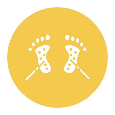 Premium Vector Foot Acupuncture Vector Icon Can Be Used For Spa Iconset