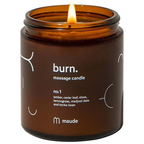 Burn Jojoba Oil Massage Candle Maude Sephora