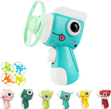 Amazon フライングディスク おもちゃ フライングソーサー 飛ぶおもちゃ 空飛ぶ 子供 空飛ぶ円盤 恐竜 銃 ピストル おもちゃガン