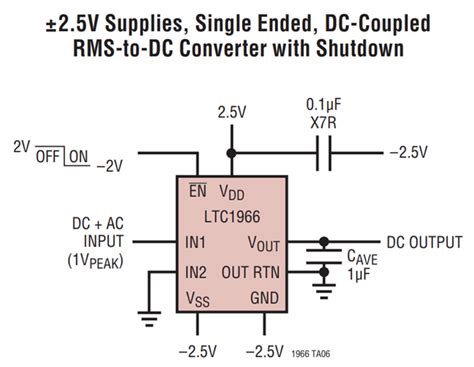 Figure Does Not Match Ltc1966 Supply Voltage Range Specs Qanda Power