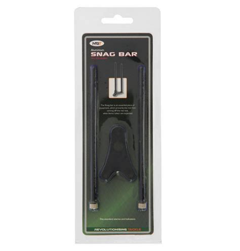 NGT Mini Aluminium Snag Bar In Black JJ Fishing