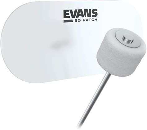 Evans Eq Double Pedal Patch Clear Plastic Eqpc2 British Audio