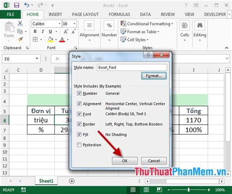 How To Use Style In Excel