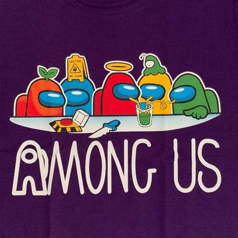 Shirts And Tops Among Us Sus Tee Shirt Crewmate Imposter Crewmen App