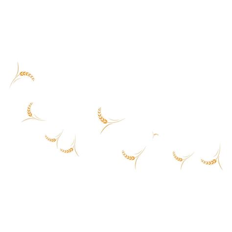 Diseño De Icono De Vector De Plantilla De Logotipo De Trigo De