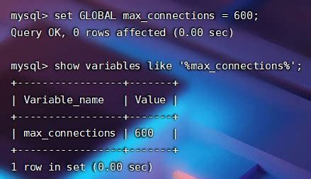 Centos 设置MySQL最大连接数 手可摘星辰 博客园