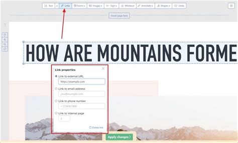 How To Add Hyperlink To PDF For Free