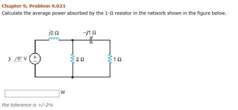 Solved Chapter 9 Problem 9 026 Determine The Average Power Chegg