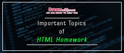 Why We Love Html Homework And You Should Too