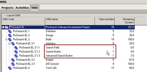 Developing A Work Breakdown Structure In Primavera P6