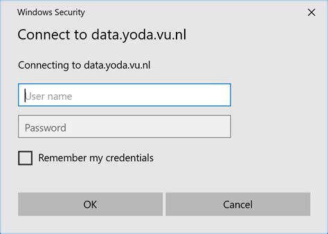 Connecting To The Yoda Network Disk Using The Native Windows Webdav Client