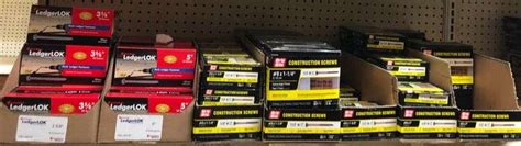 Grip Rite Construction Screes Fastenmaster Deck Ledger Fasteners Sherwood Auctions