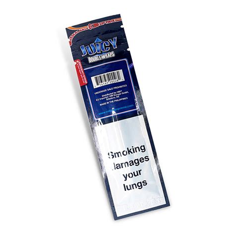 Juicy Jays Blue Blunt Wraps Pack Of 2 Dope Bombay Co