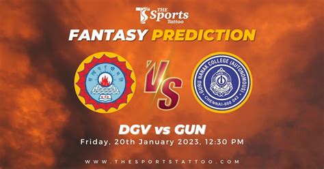 Dgv Vs Gun Dream11 Prediction Fantasy Cricket Tips Dream11 Team My11