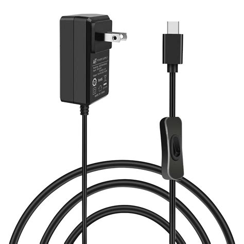 fonte de alimentação 52pi 18w 5v 3 6a para raspberry pi 4 orange 5 e 5b