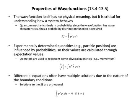 PPT Quantum Mechanics 12 1 12 5 PowerPoint Presentation Free Download ID 2958084