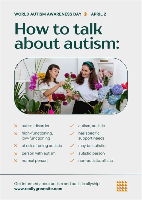 Free And Customizable Autism Templates