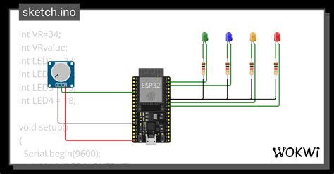 กฤษณะศกด ทมวน 24 SE 2 5 Wokwi ESP32 STM32 Arduino Simulator